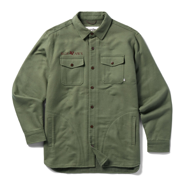 Duck Camp Campfire Shacket: RGS & AWS Logo on Right Chest – RGS & AWS ...