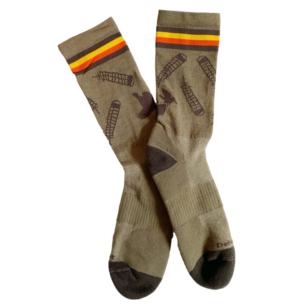 Ruffed Grouse Feather Hiking Socks – RGS | AWS Upland Store