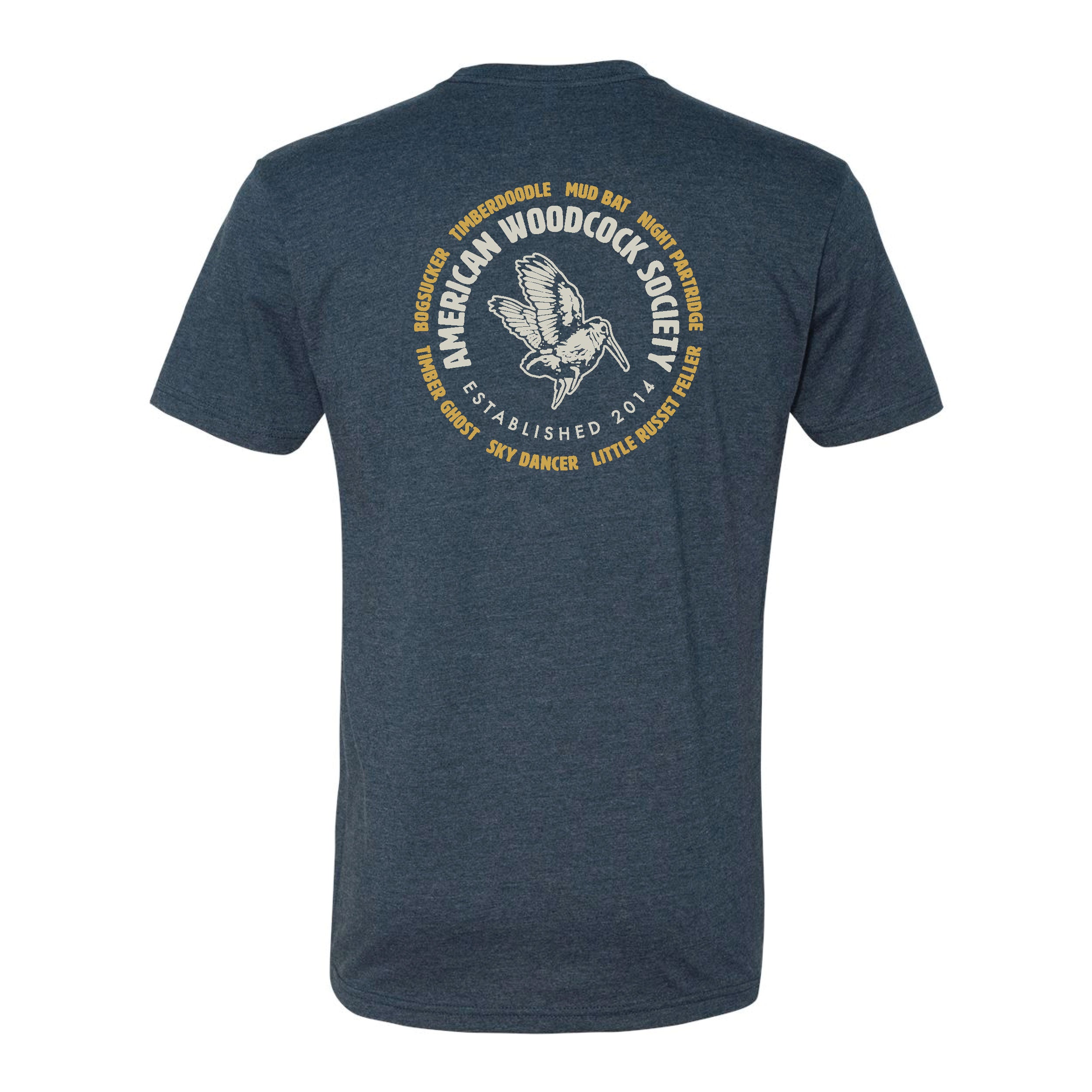 American Woodcock Nicknames T-Shirt – RGS | AWS Upland Store