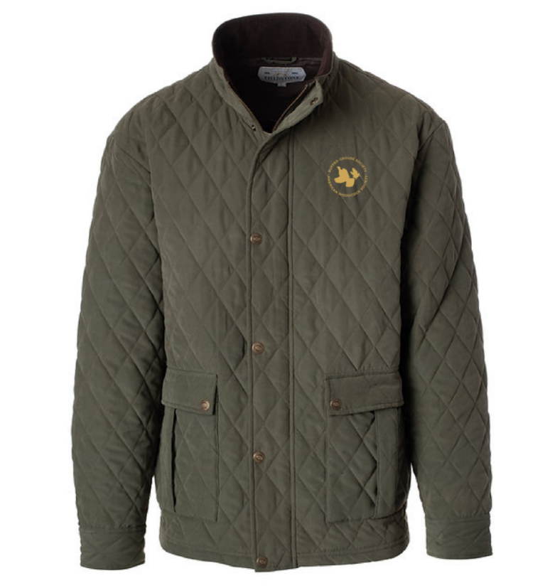 Fieldstone Dean Jacket: With RGS Circle Logo on Left Chest; Olive Gree ...